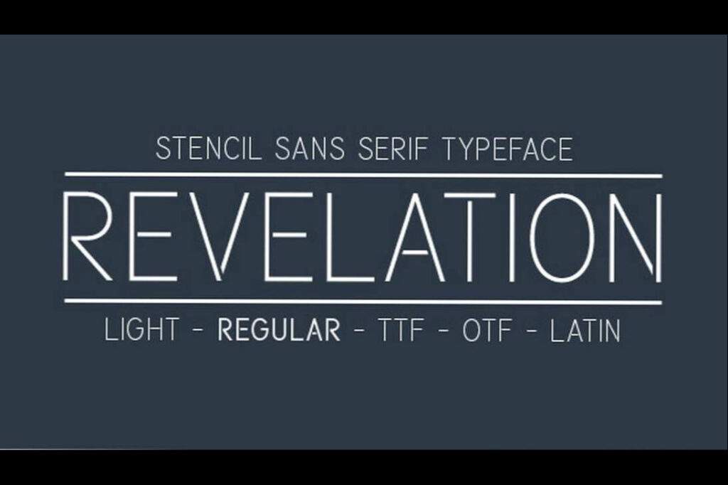 40+ Free Stencil Fonts Download | Best Stencil Typography 2024