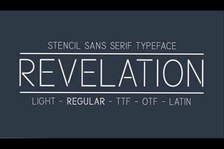 40+ Free Stencil Fonts Download | Best Stencil Typography 2024